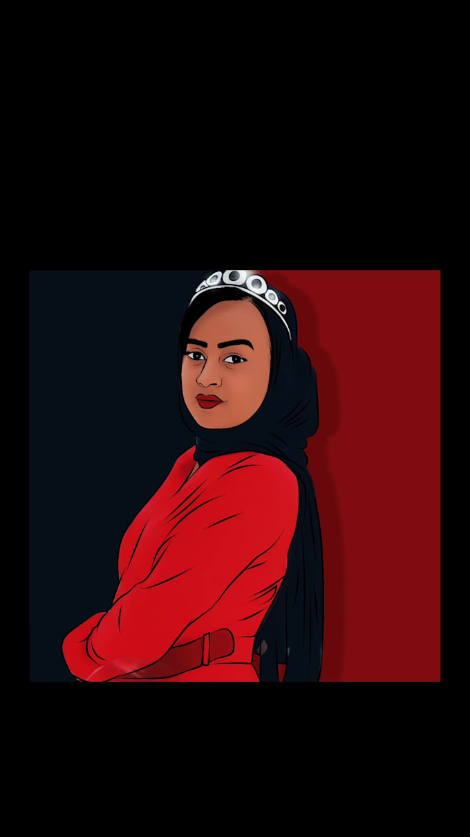 Remove bg and your photos to illustrated cartoon picture by ...