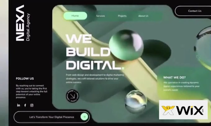 Interactive 3d animated website spline 3d animation wordpress css gsap ...