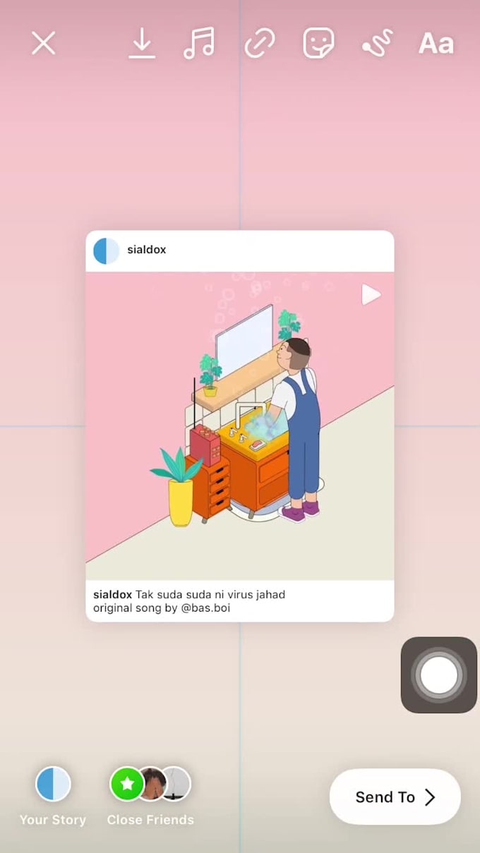 Make your ig shared stories can interact with animation by Sialdox | Fiverr