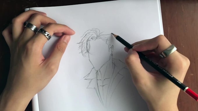 Make custom character designs and anime fan arts by Mashrafi2001 | Fiverr