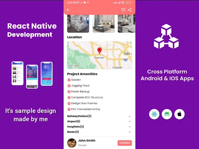 Develop Android And Ios Apps Using React Native By Irfanjatt786 Fiverr
