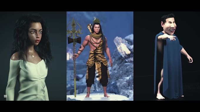 Model a realistic daz3d character from your images daz 3d by Karbohyp ...