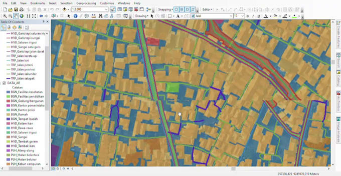 Digitize your map into vector data by Purplelibe | Fiverr
