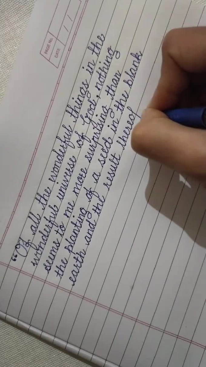 Do handwriting assignments work in cursive writing by Rubizvbexpert ...