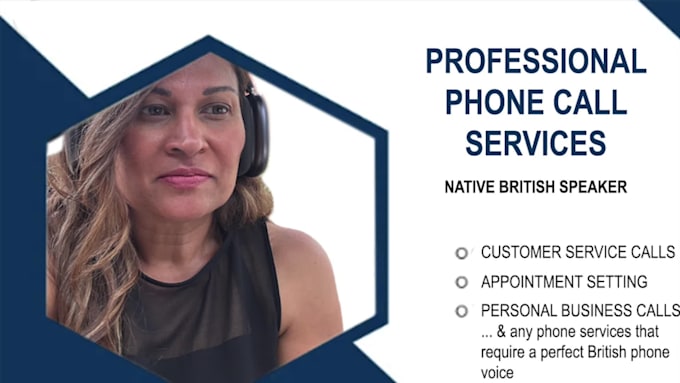 Make professional phone calls in a british accent by Anacarlton | Fiverr