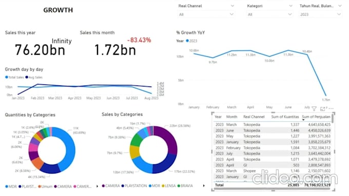 Analyze and visualize your data into insight using excel, tableau, and ...