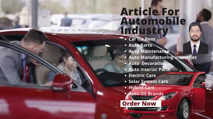 Write seo friendly article for your automotive and automobile content ...
