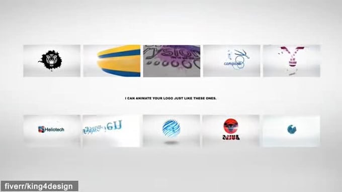 Creat 20 amazing video intro logo by King4design | Fiverr