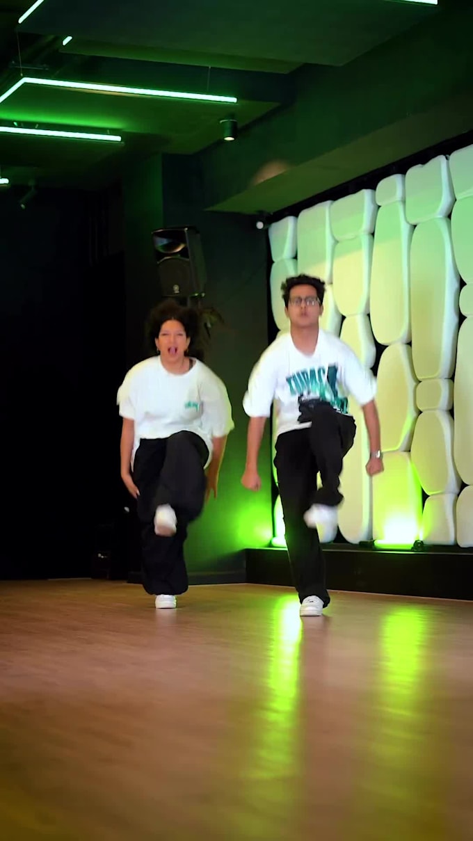 Create a tik tok dance video, choreograhy dance video, tik tok group ...