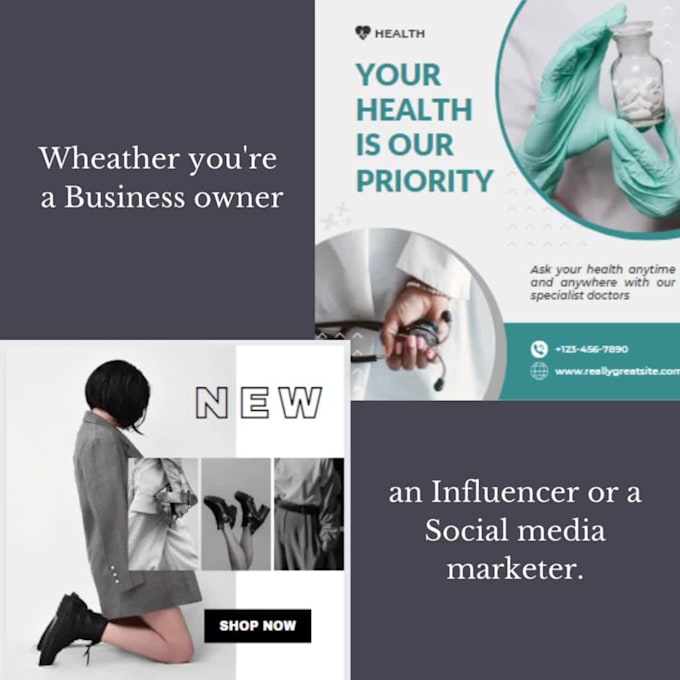 Design professional instagram posts and facebook posts by Amnaasif10 ...