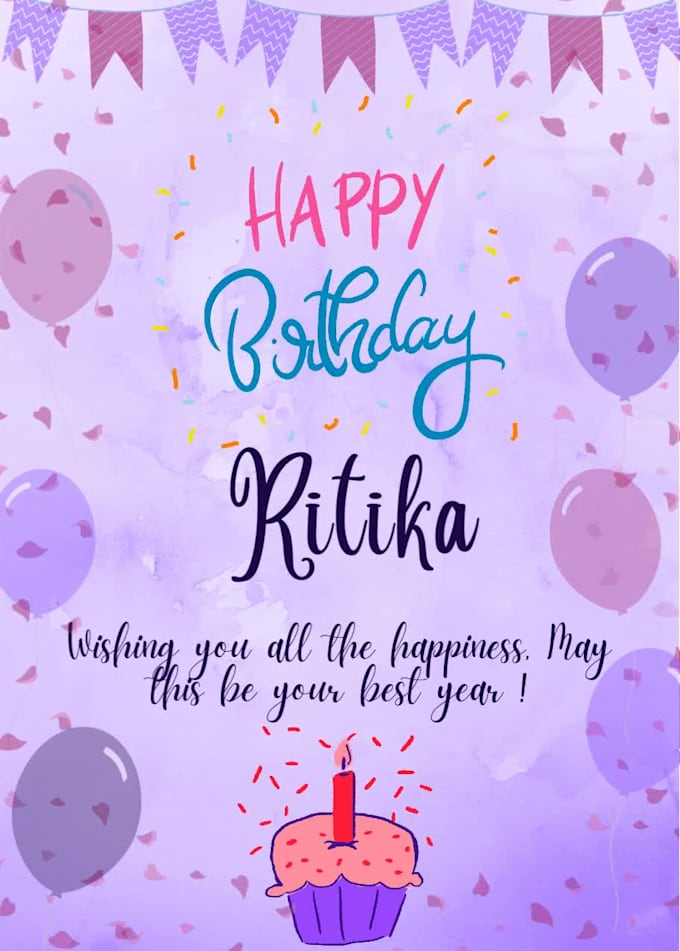 Design gifs for birthday wishes and invitations by Akdesigns63 | Fiverr