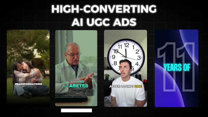 Create high converting ai ugc ads for your brand by Victorcayu | Fiverr