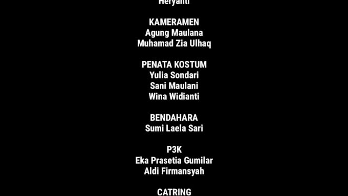 Professional rolling for opening and end credits sequence for a film movie by Shuks_tayo | Fiverr