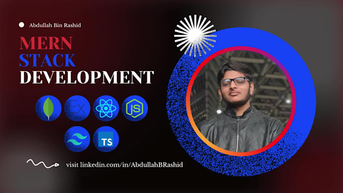 Be your mern stack developer with react and express by Abdullah_br | Fiverr