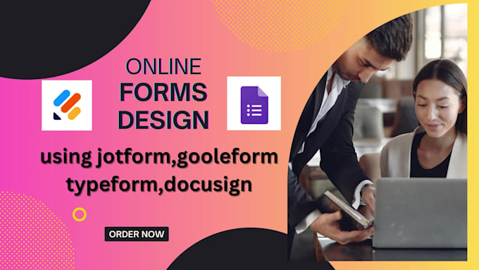 Create and manage online forms and survey using jotform google form and ...