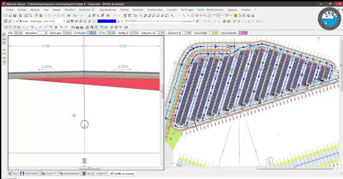 Etude des travaux vrd, voirie et réseau hydraulique by Betvrh | Fiverr