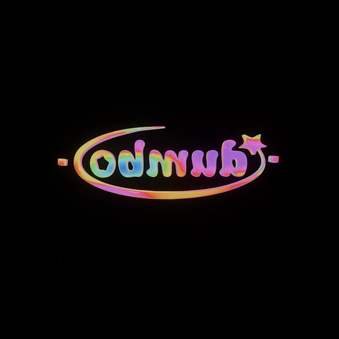 Design you a iridescent 3d spinning logo by Dumbovfx | Fiverr