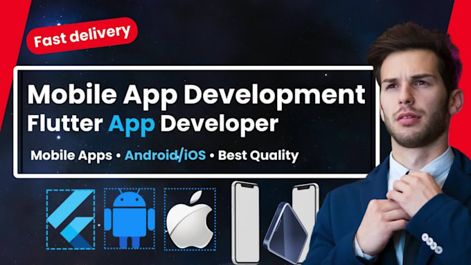 Flutter mobile app development android ios app development 1 by Aliabbas335 | Fiverr