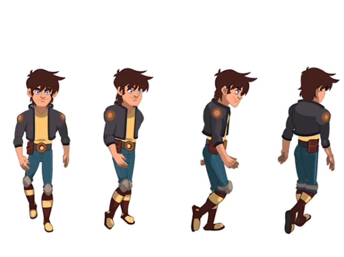 Animate walking character 2d and gif nft by Luuluns | Fiverr