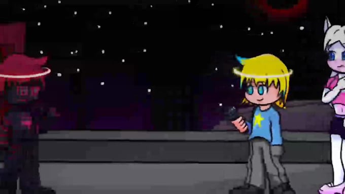 Animación de sprites de fnf, mod de fnf, animación de personajes de fnf ...
