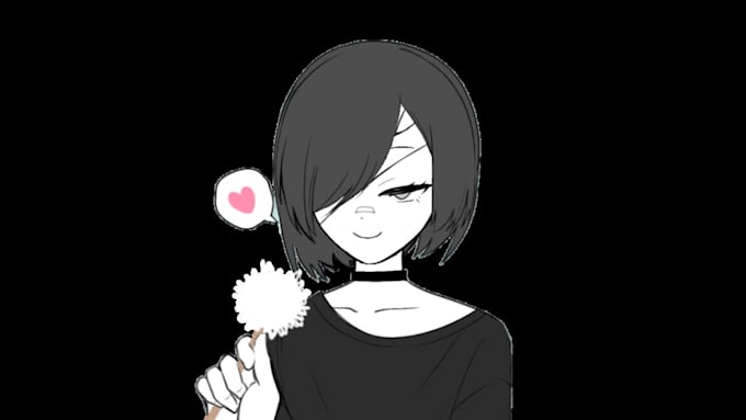 Make your 2d anime image come alive with animation by Muffiech | Fiverr