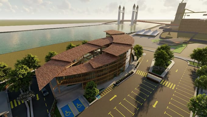 Create 2 minutes 3d animation for your architecture design by Derun ...