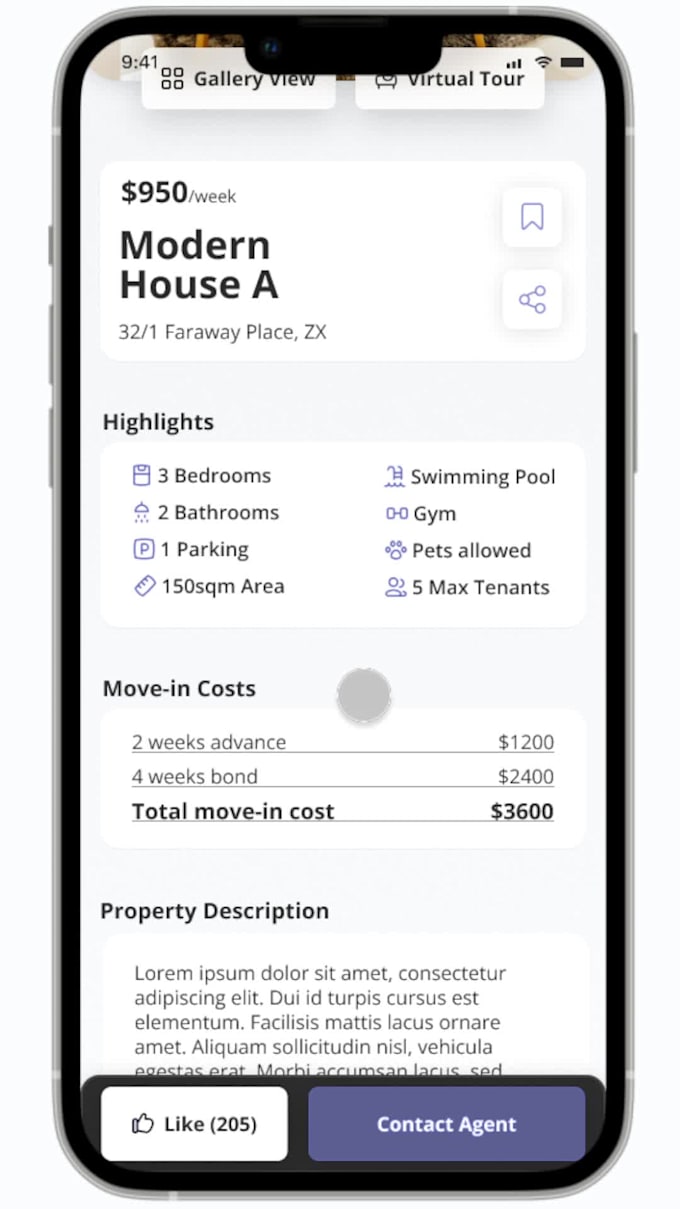 Design user interfaces for your mobile app or website by Tc_design18 ...