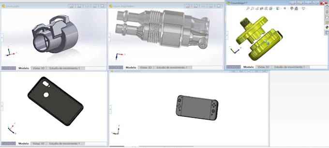 A mechanical designer specializing in solidworks and cad 3d modeling by ...