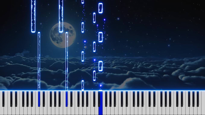 Make reactive piano visualizers with custom effects by Yaswanthynsv ...