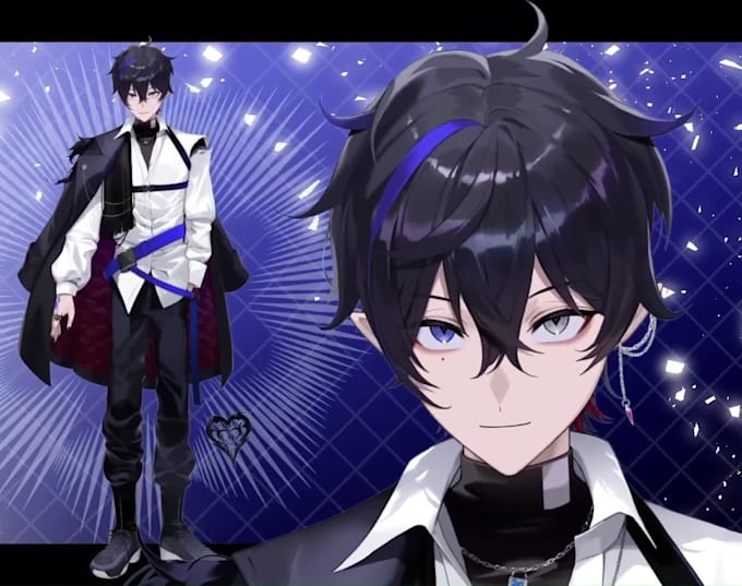 Offer 2d vtuber commission, 2d vtuber model, live2d vtuber rigging ...