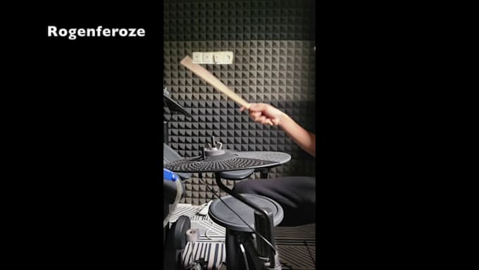 Record drum for you by Rogenferoze | Fiverr