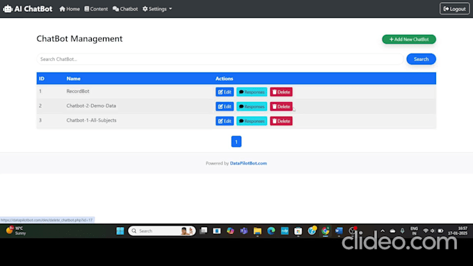 Provide a platform to create unlimited custom data chatbots by ...