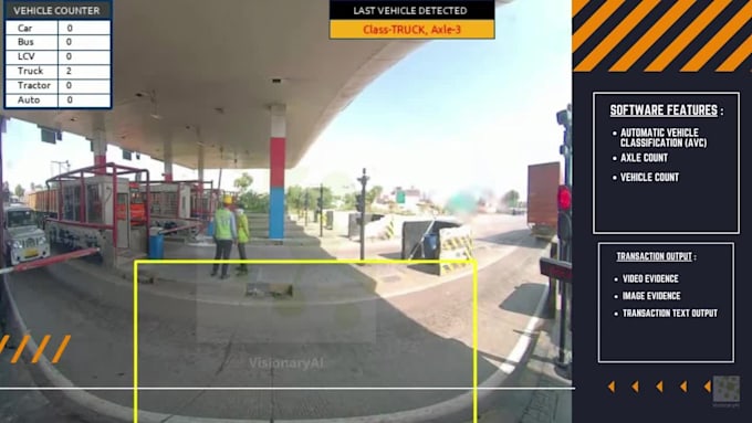 Provide automatic vehicle classification and axle count software by ...
