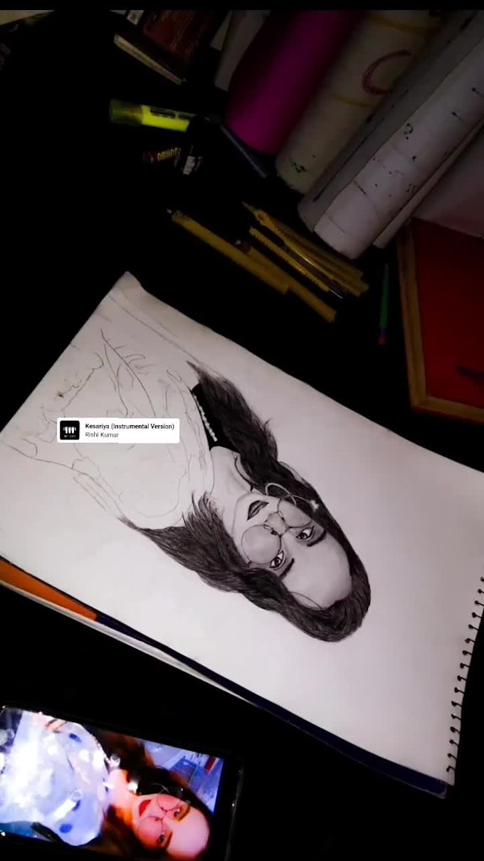 Hand draw realistic graphite pencil sketch by Zi_designers | Fiverr