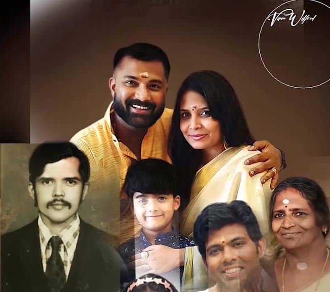 Merging several people into one photo by Vipinwilfred987 | Fiverr