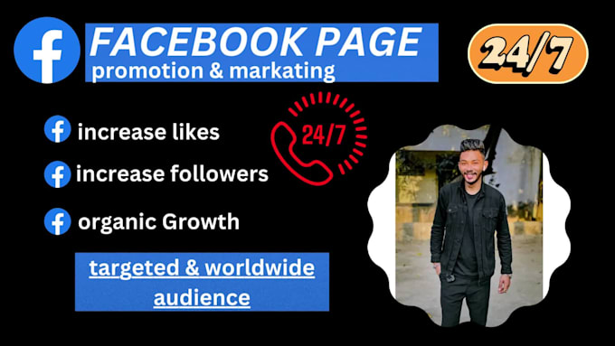 Do facebook page promotion and marketing for organic growth by ...