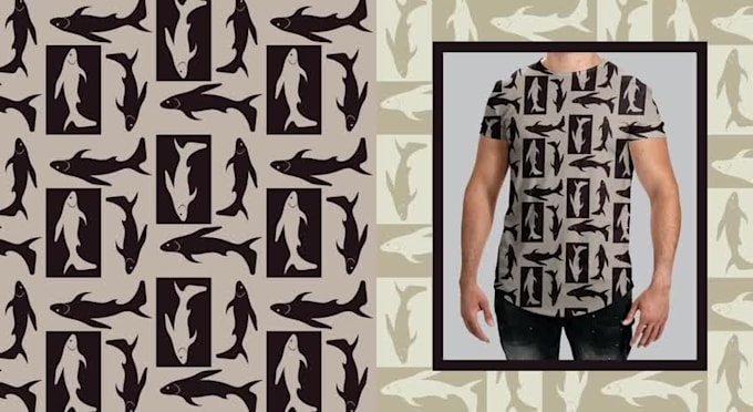 Create a seamless custom patterns featuring plants geometric by Inna ...