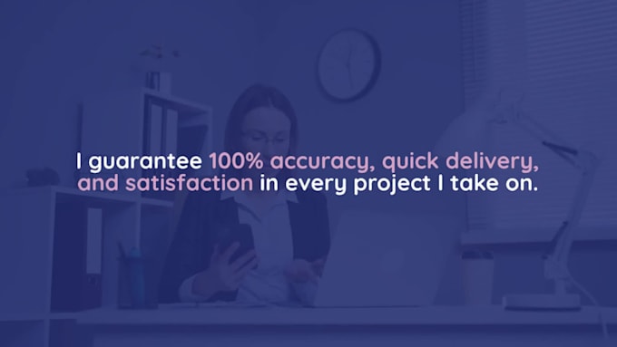 Accurately convert images to text,pdf to excel,data entry and data ...