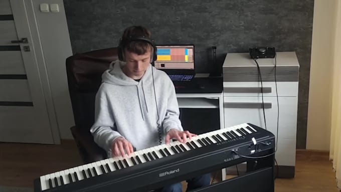 Create piano backing track for your song by Ropexmusic | Fiverr