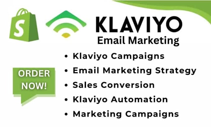 Klaviyo email flows, klaviyo marketing, klaviyo automation by O_timiley | Fiverr