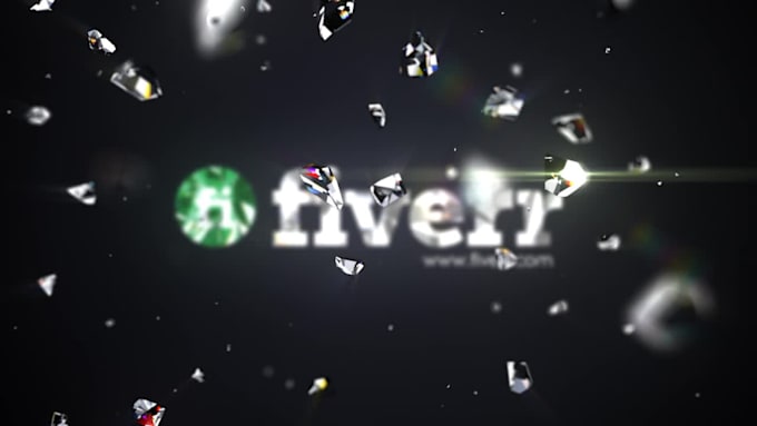 Make shattered diamond logo reveal video in full hd in 24 hours by ...