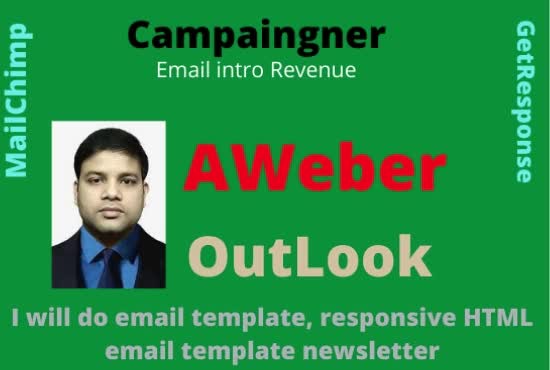 Design html responsive table based email by Ewebdoctors | Fiverr