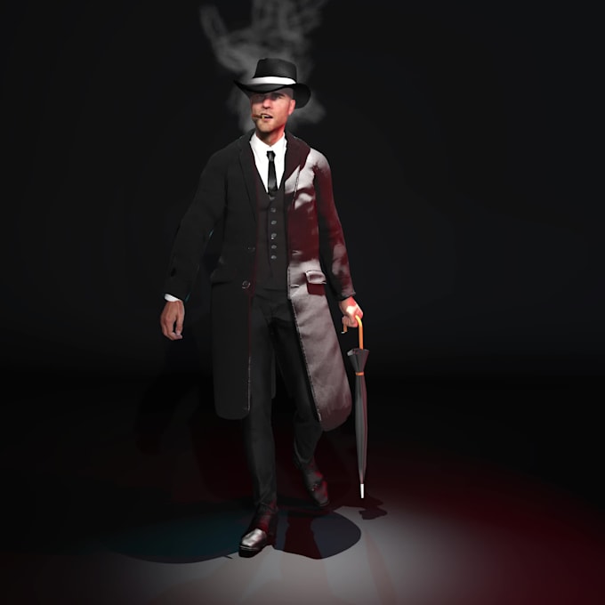 Create 3d animated character for animation movie cartoon game by ...