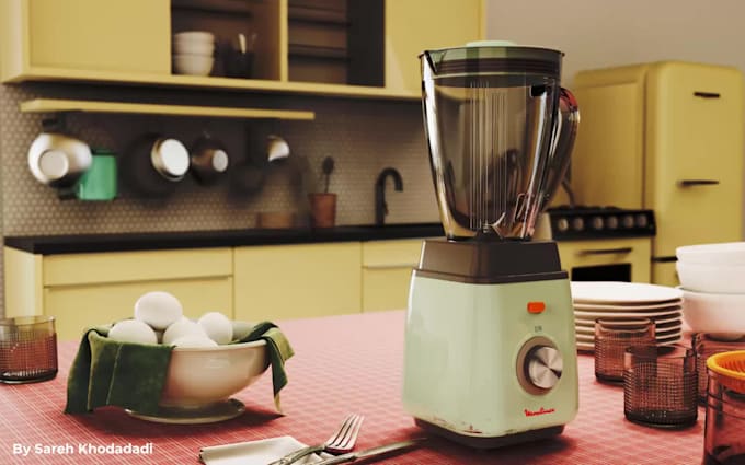 Create photo realistic 3d rendering for your product by Sareh84 | Fiverr