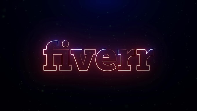 Create this electric logo animation by Nagarajngrj | Fiverr