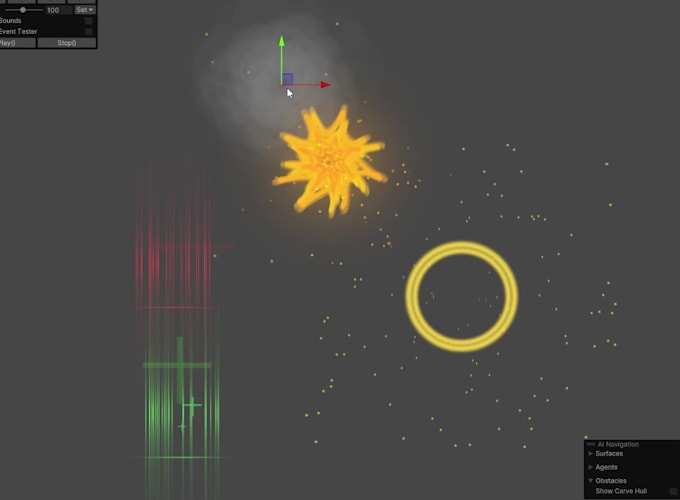 Create optimized unity 2d vfx for your project by Simon_swartout | Fiverr