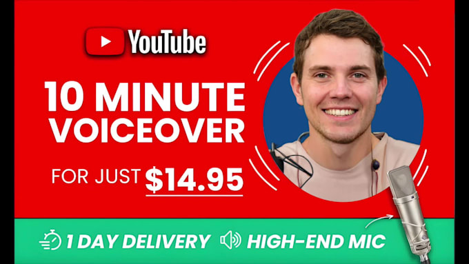 Record an american youtube video voice over, cheap by The_voiceactor ...