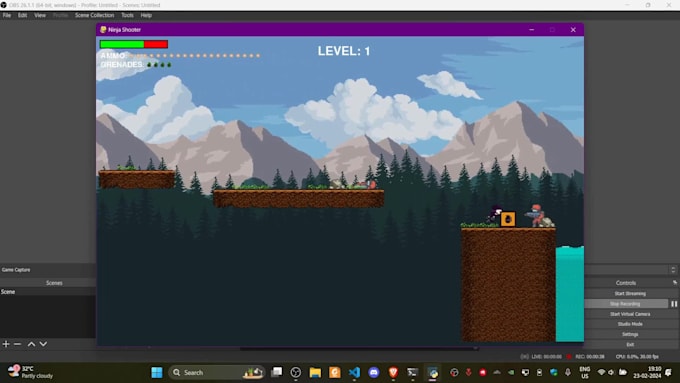 Develop 2d games using python and different libraries by Adarsh0raj | Fiverr