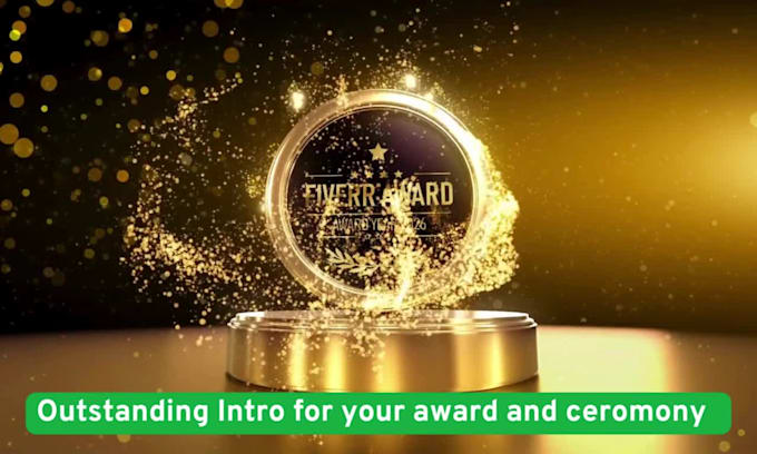 Create this eye catching award promo video intro for events by ...