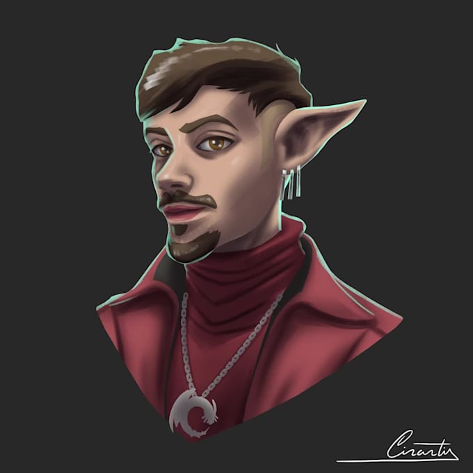 Make stylized elf portraits by Cirartis | Fiverr Make stylized elf portraits by Cirartis | Fiverr